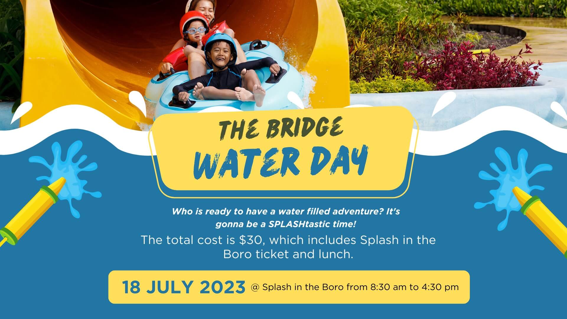 Bridge Water Day at Splash in the Boro – Abilene Baptist Church