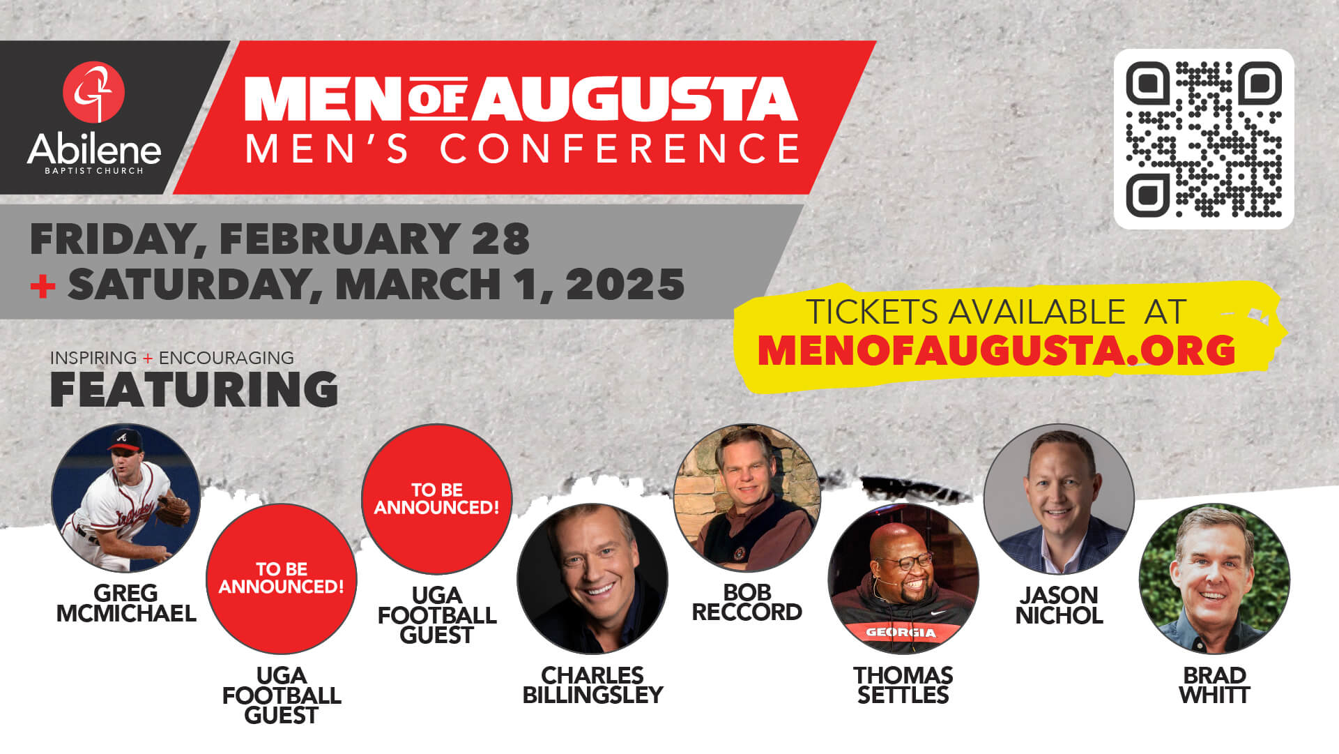 2025 Men of Augusta Conference – Abilene Baptist Church